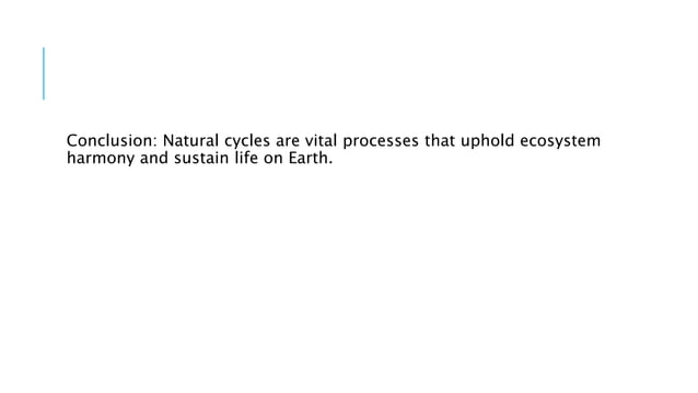 2_clase_Cycles in Nature.pptx cycles of nature | PPTX | Geography | Science