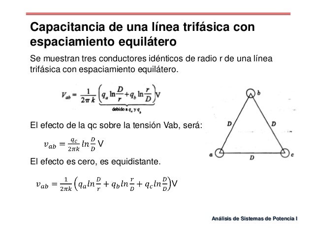 2° clase lineas de transmisión capacitancia