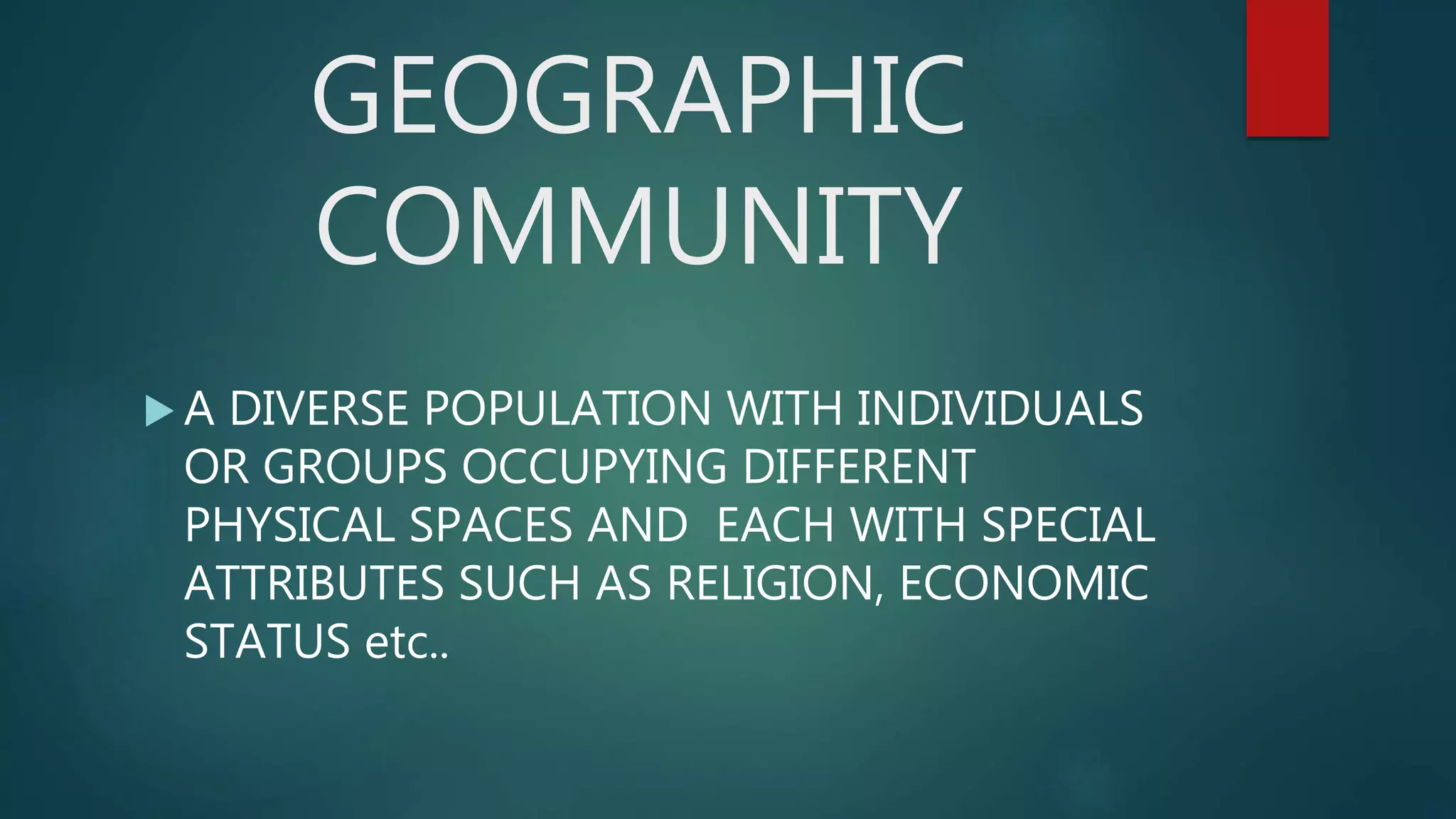 2 classification and types of community | PPTX