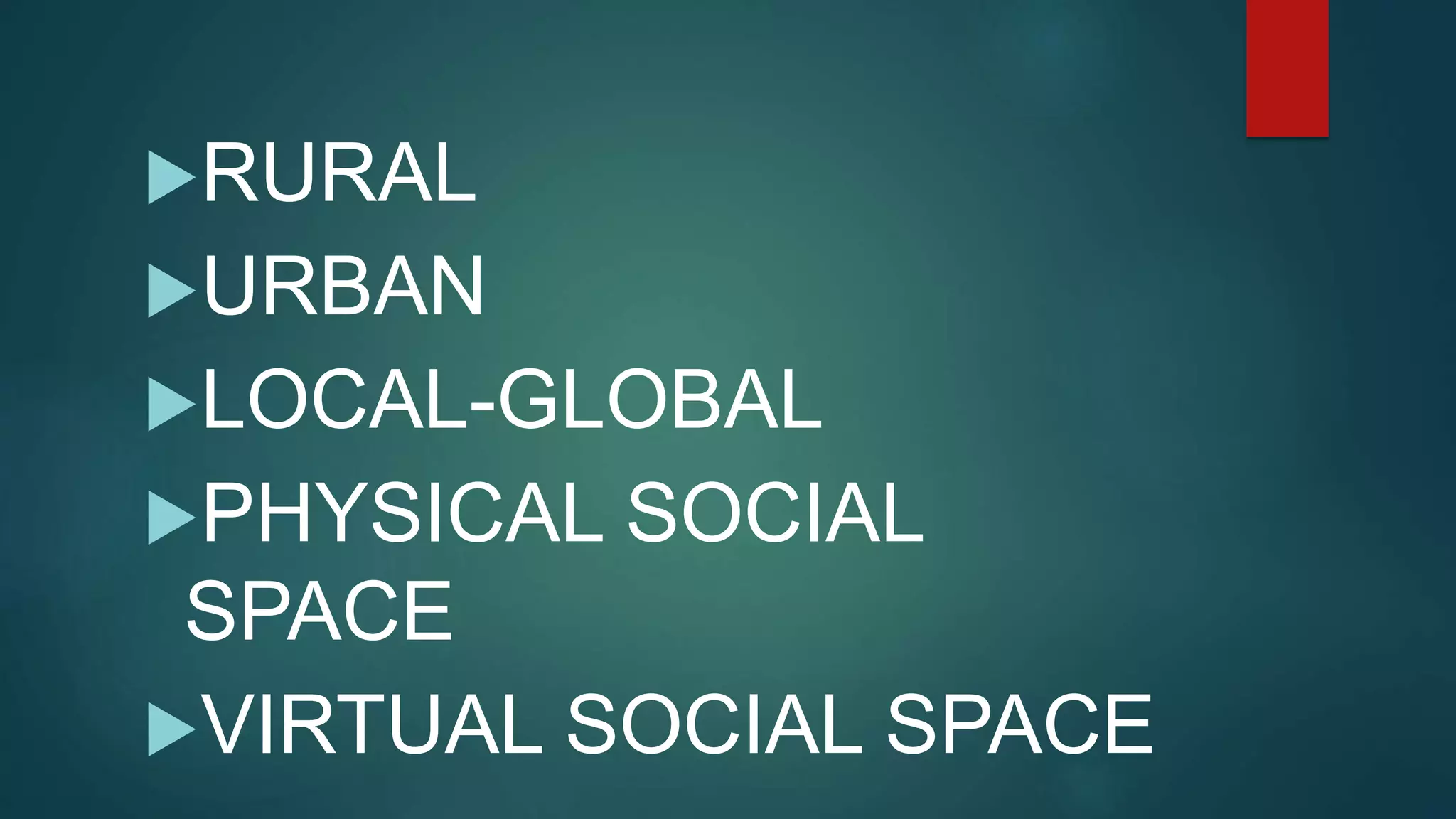 Classification and Types of Communities | PPTX