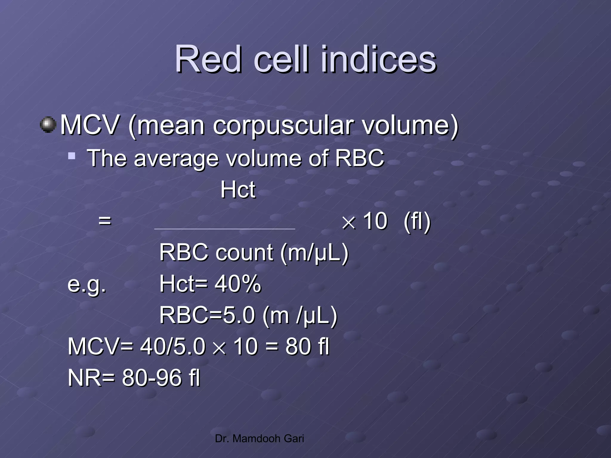 2 classification of anemia | PPT