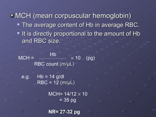 2 classification of anemia | PPT | Blood Disorders | Diseases and ...