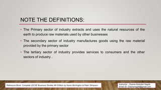 Classification of Businesses | PPTX