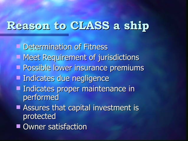 2 classification societies | PPT