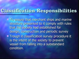 2 classification societies | PPT