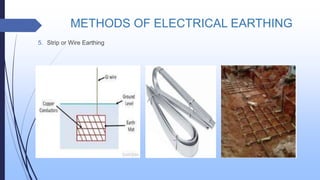 Earthing System in Building services | PPTX