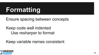Clean Code Pt I | PPT