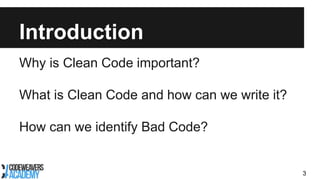 Clean Code Pt I | PPT