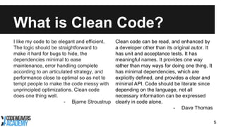 Clean Code Pt I | PPT