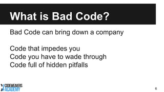 Clean Code Pt I | PPT