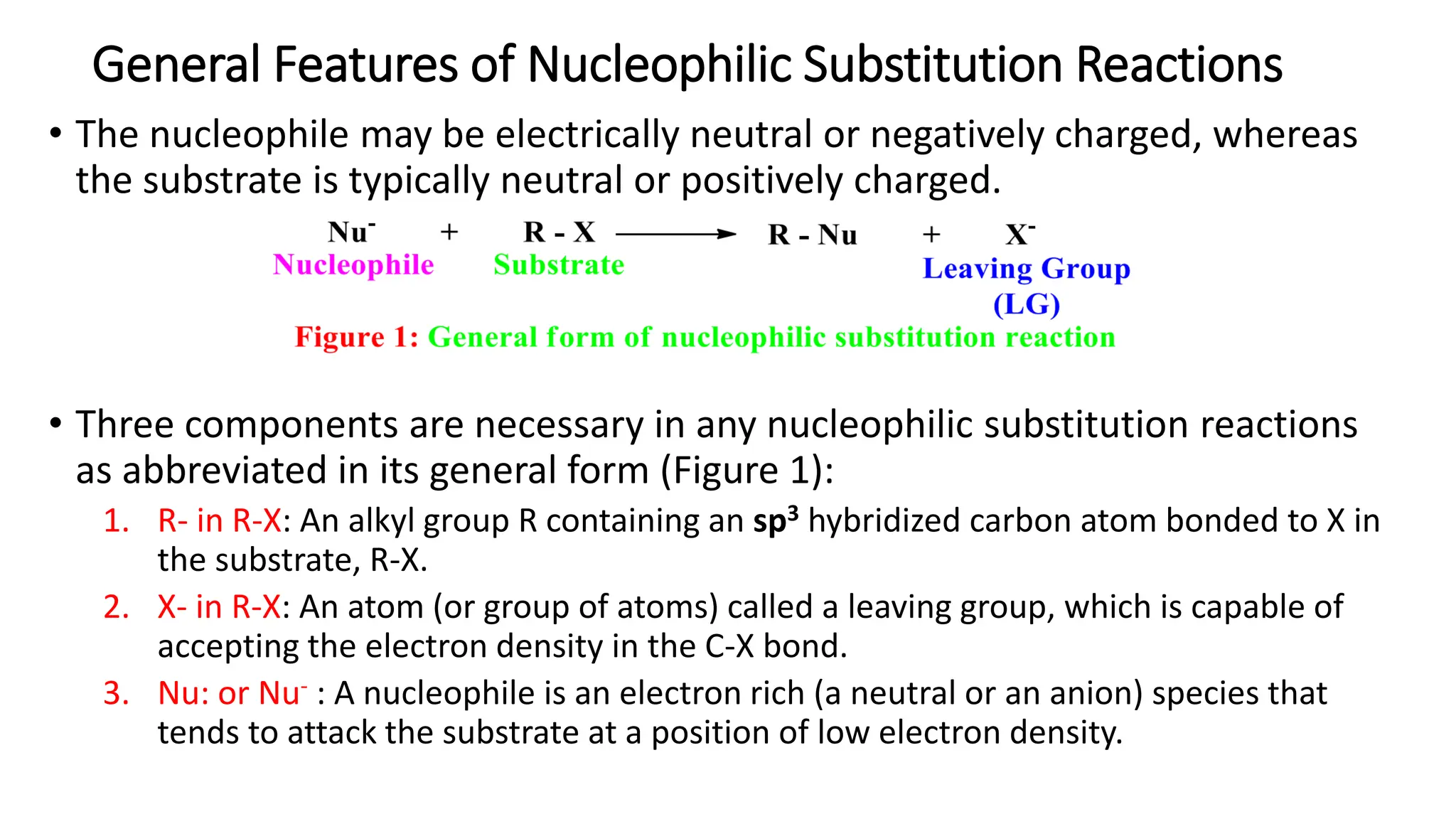 Nucleophilic Substitution chemical reaction | PDF