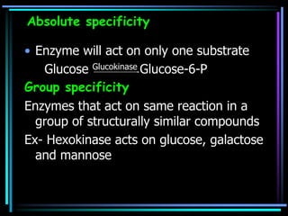 2 coenzymes and specificity | PPT