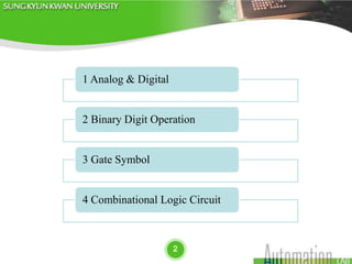 2 Combinational Logic Circuit 01 | PPT