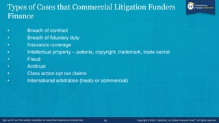 Litigation Finance Market Process | PPT