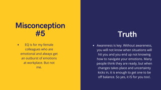 5 common misconceptions about Emotional Intelligence | PPT