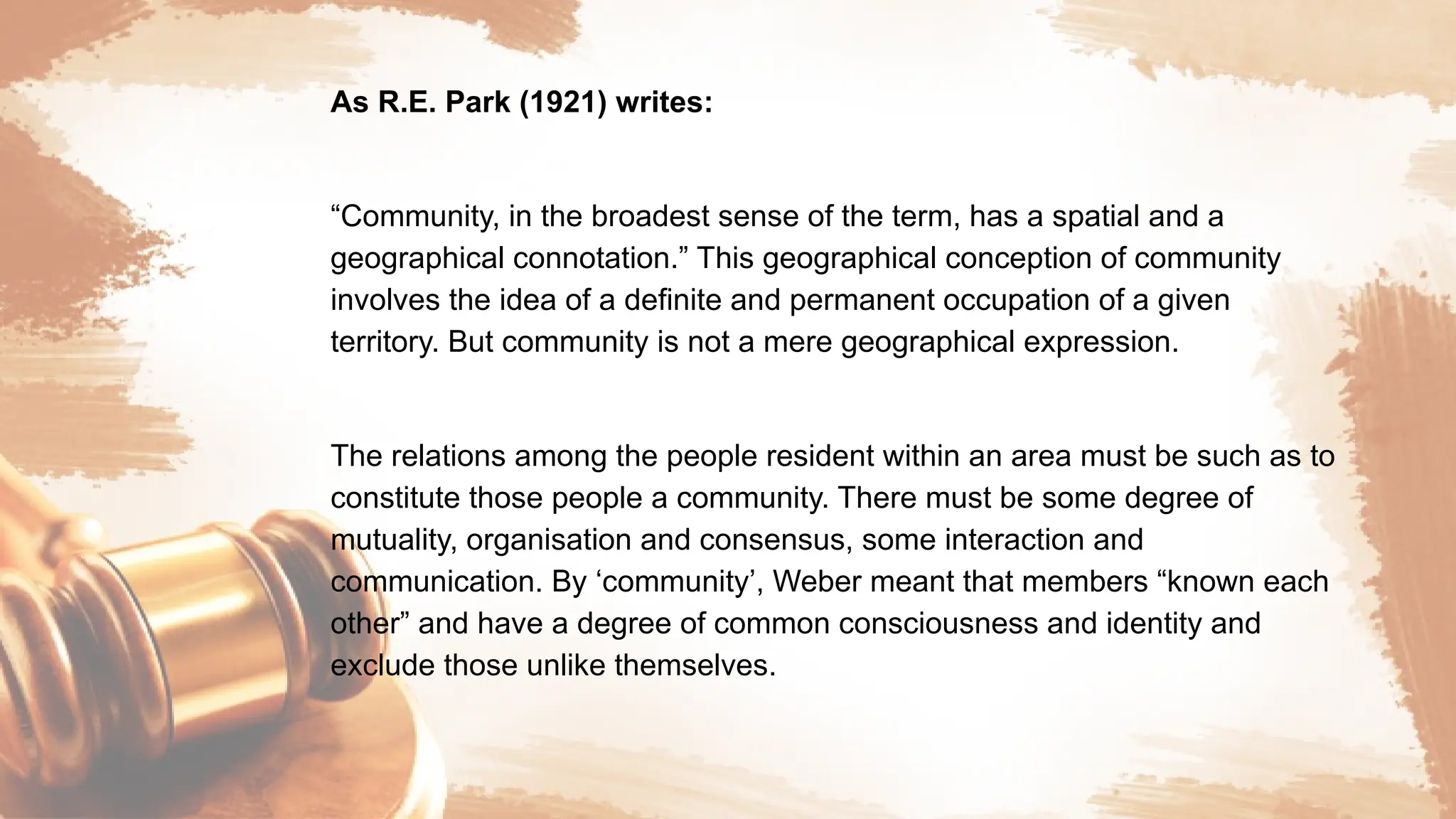 SOCIOLOGY CUMMUNITY BALLB 1 SEMESTER NOTES | PPTX