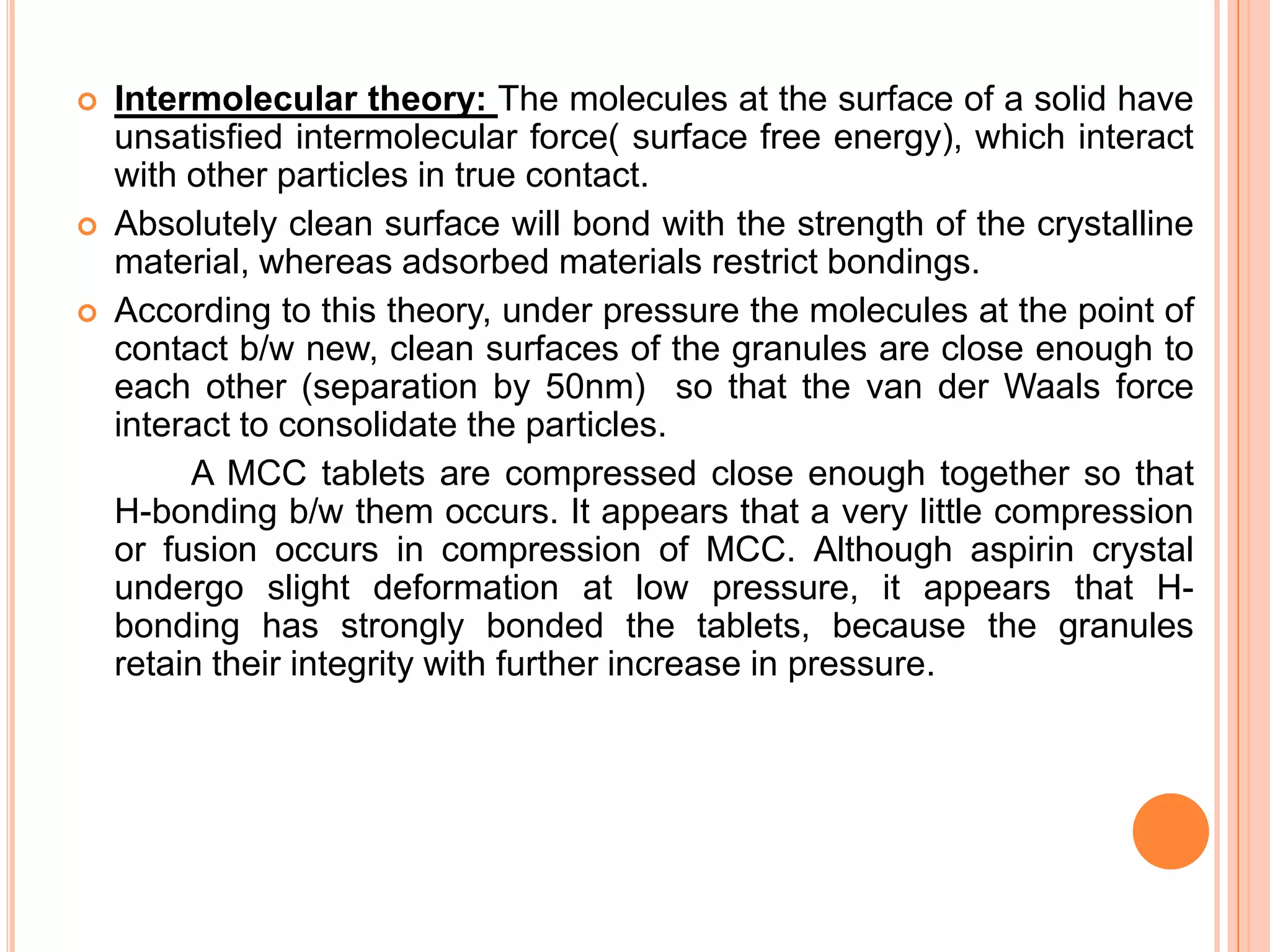 Compaction and compression, Forces involved in compression & Factors ...