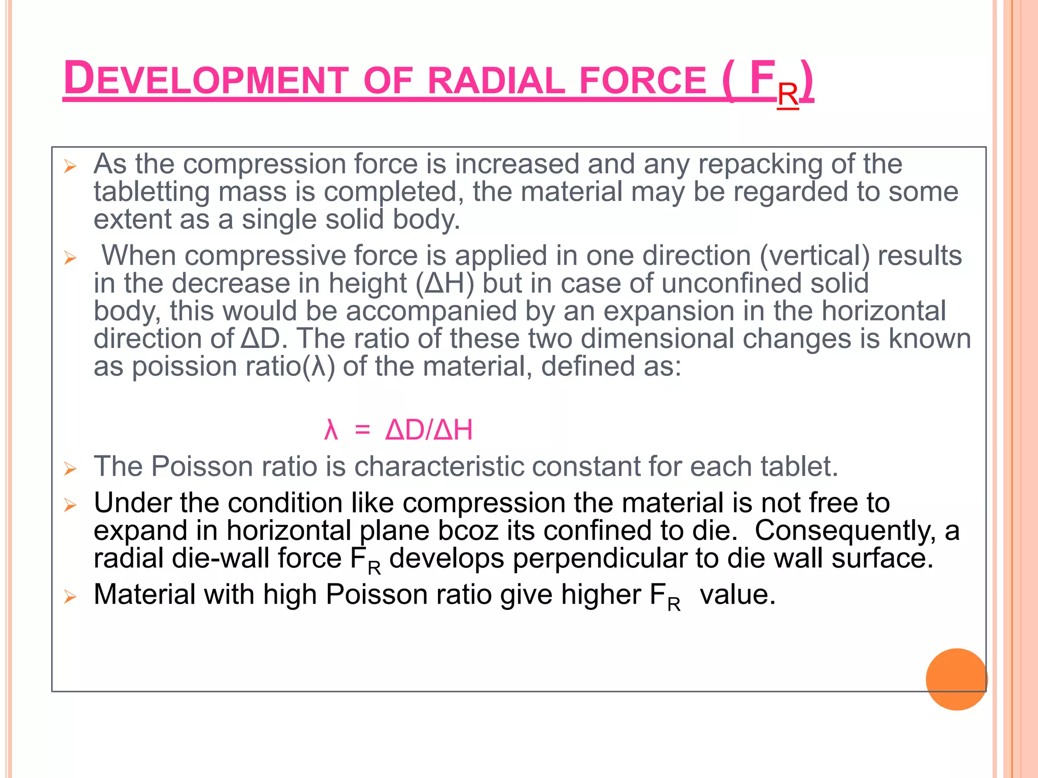 Compaction and compression, Forces involved in compression & Factors ...