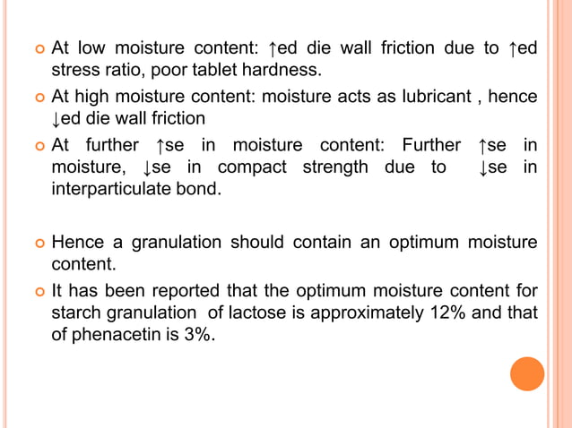 Compaction and compression, Forces involved in compression & Factors ...