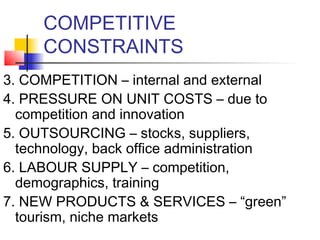 2 Competitive constraints & Drivers, Power and Values | PPT