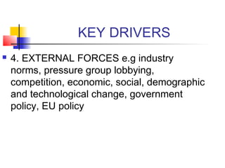 2 Competitive constraints & Drivers, Power and Values | PPT
