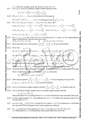 2 complex numbers part 2 of 3 | PDF