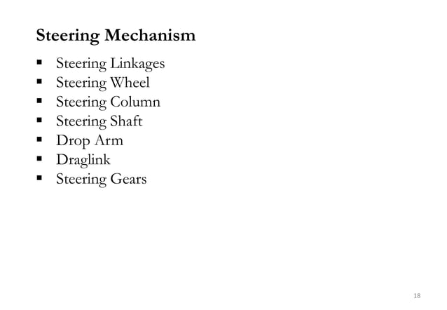 Components of Conventional Vehicle | PPTX | Auto Parts | Automotive