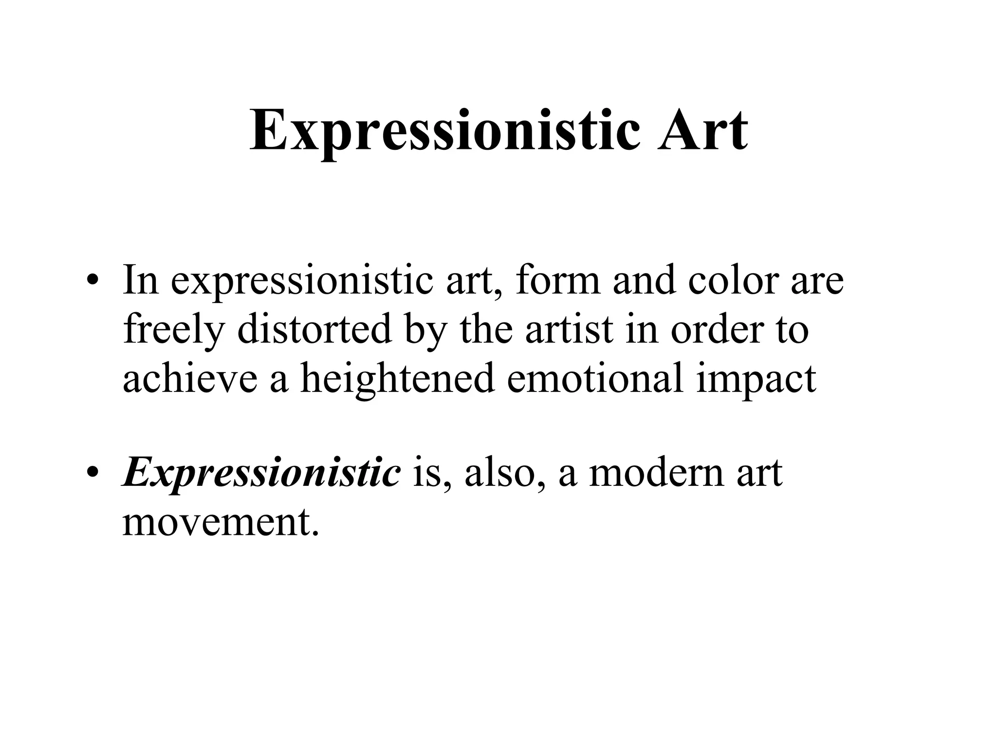 The Components of Art | PPT