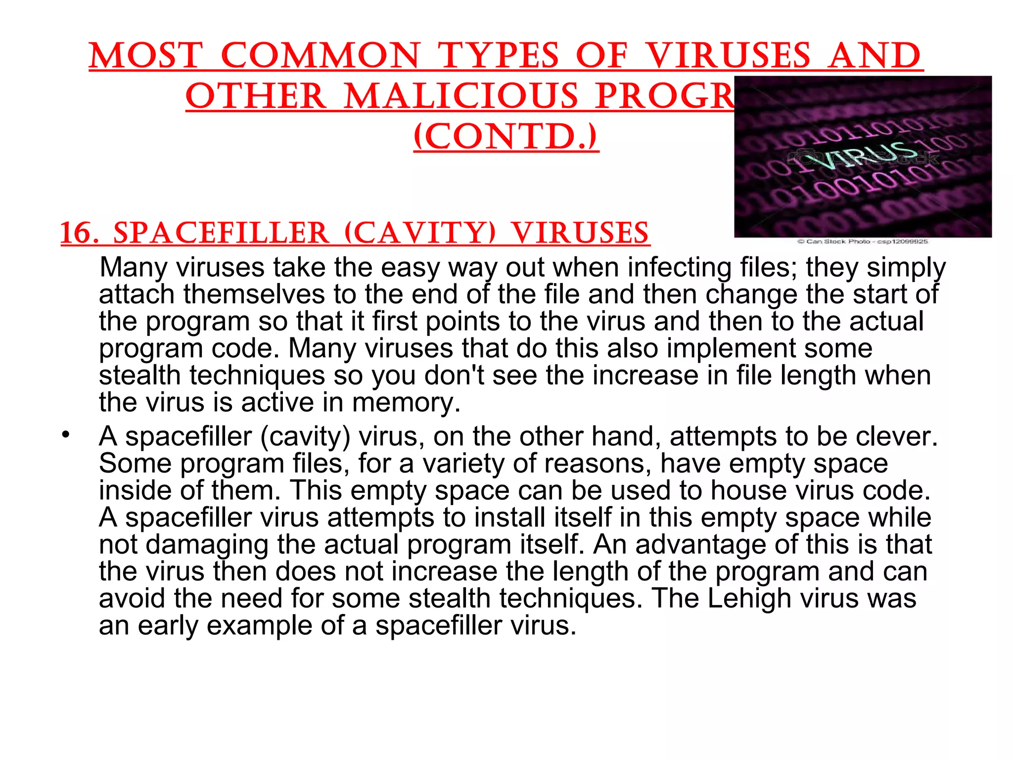 Computer viruses, types and preventions | PPT