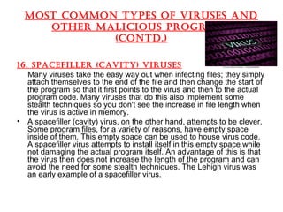 Computer viruses, types and preventions | PPT