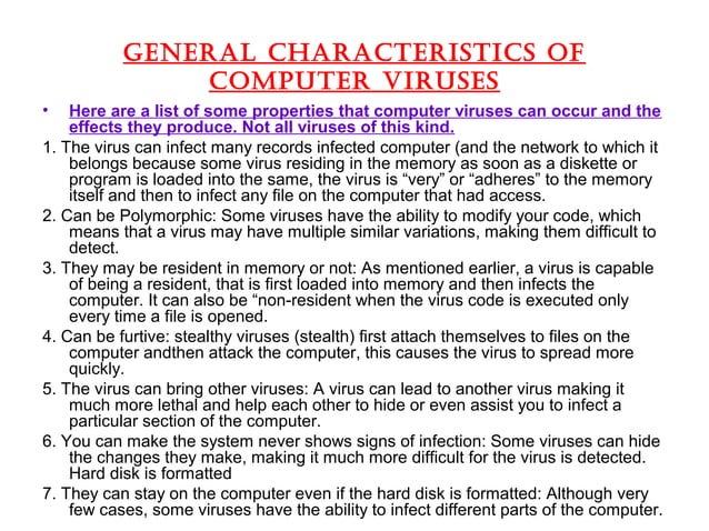 Computer viruses, types and preventions | PPT