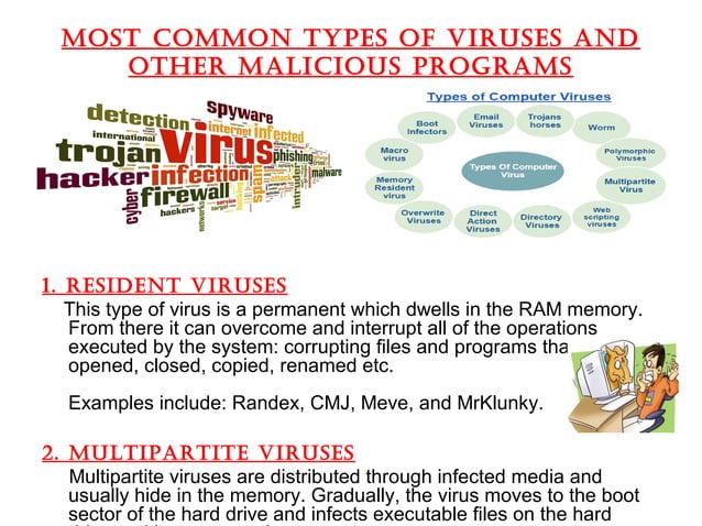 Computer viruses, types and preventions | PPT