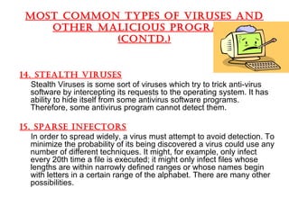 Computer viruses, types and preventions | PPT