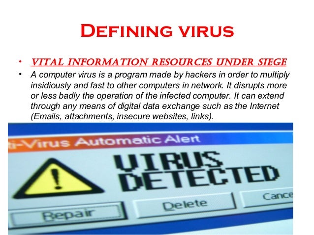 Computer Viruses, Types And Preventions