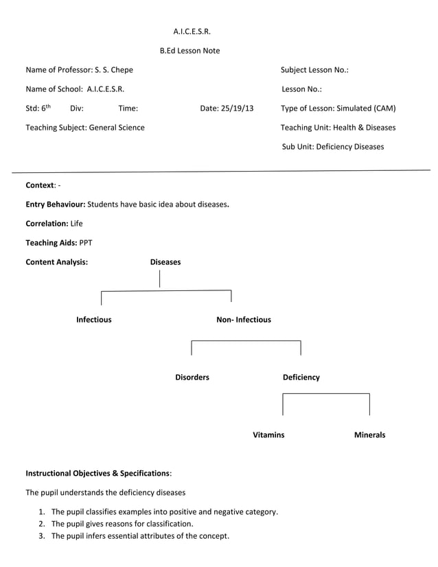 2 Concept Attainment Model Lesson Note Science.docx
