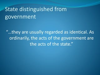 2 concept of govt and state | PPTX
