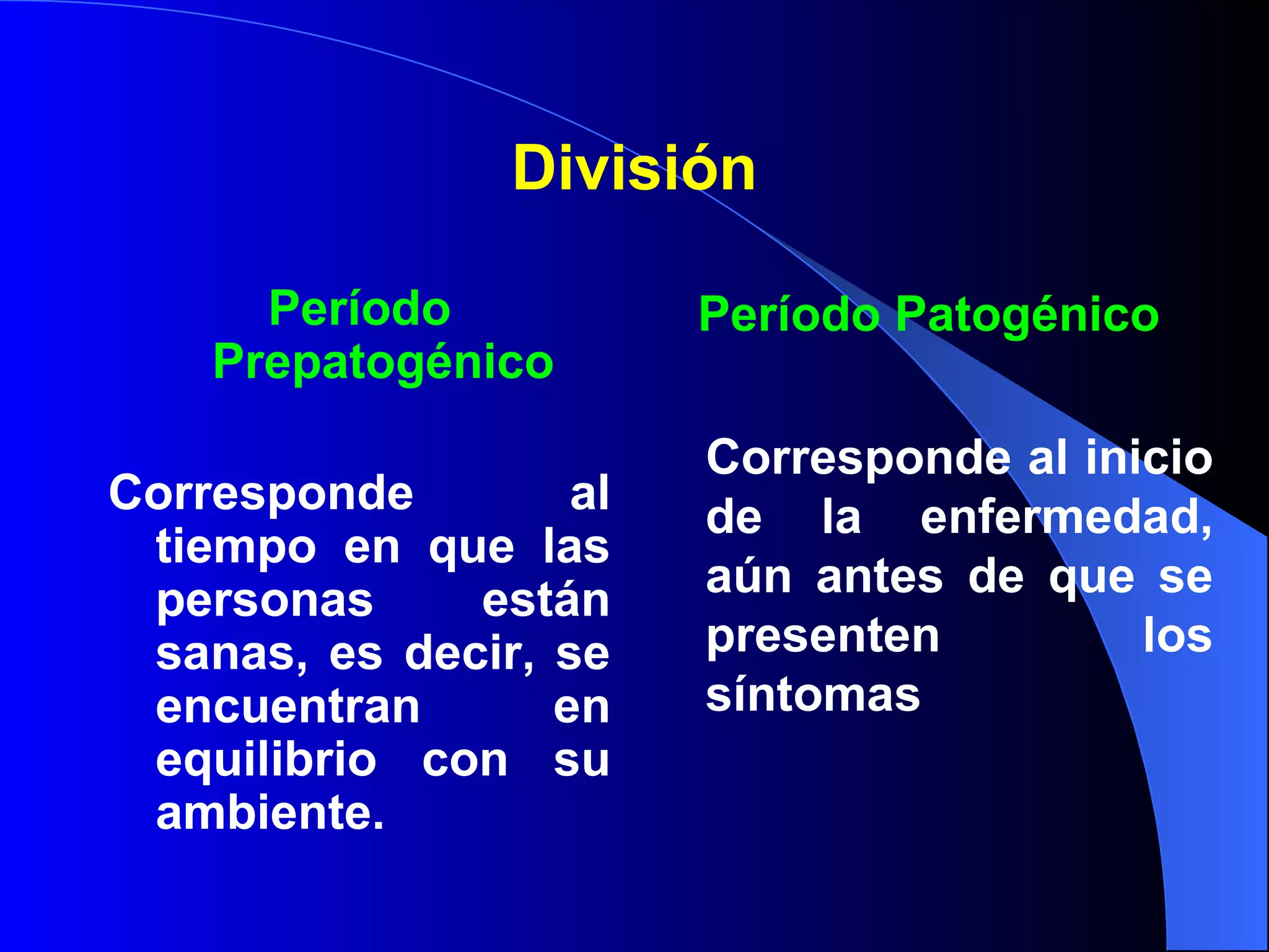 Conceptos Básicos de Salud-Enfermedad (Historia Natural de la ...
