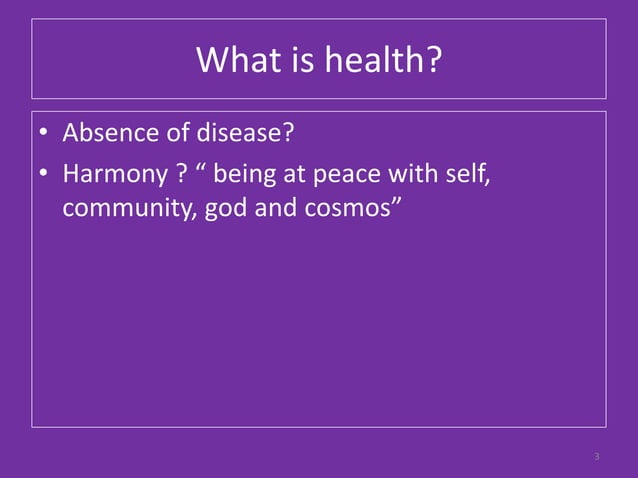 2 concepts of health disease | PPT