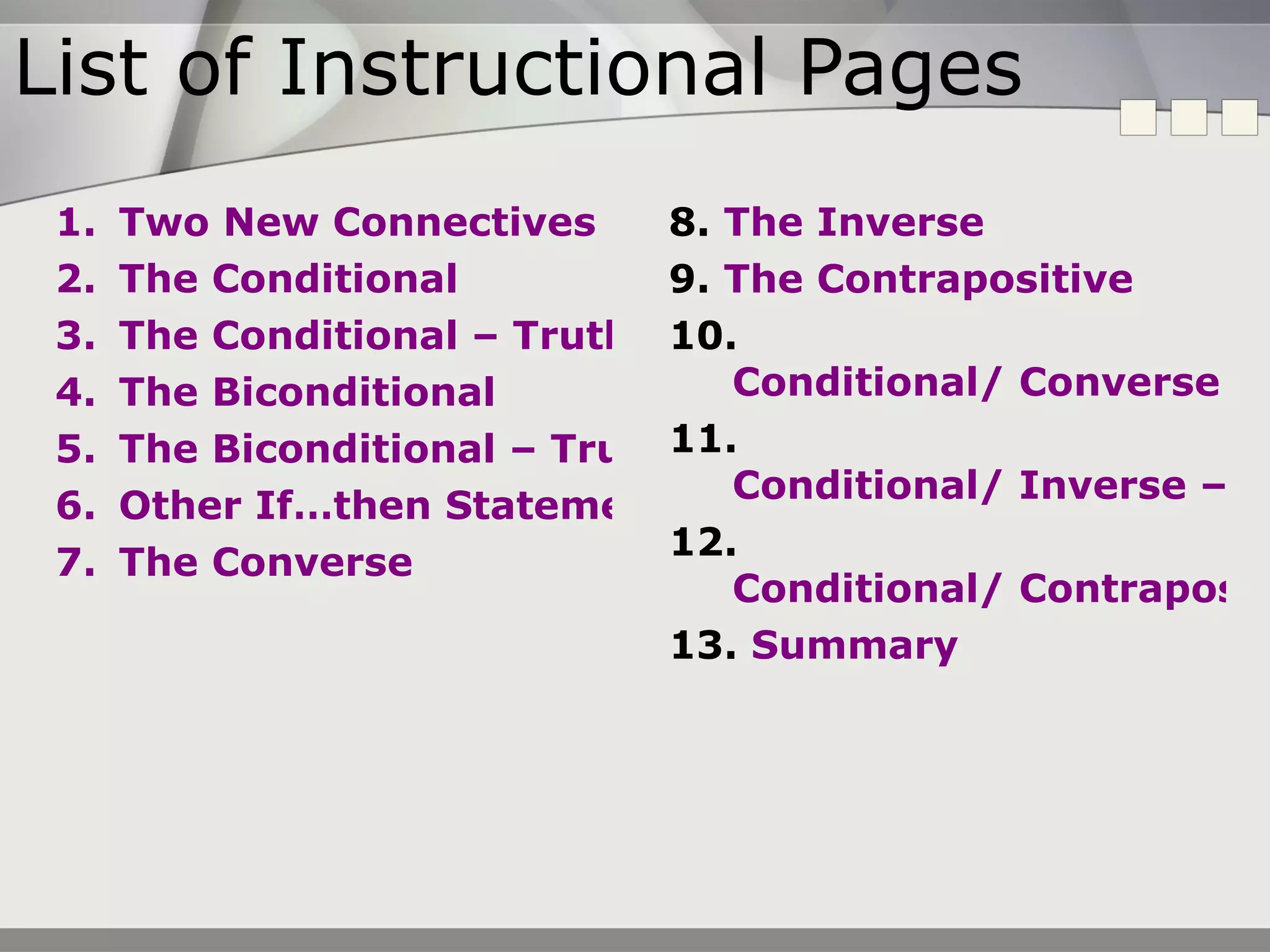 Conditionals | PPT