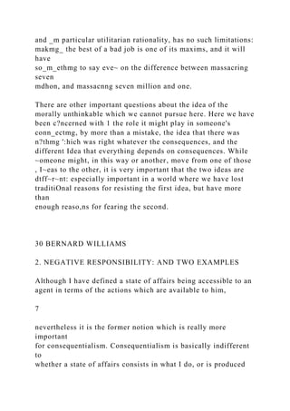 2 CONSEQUENTIALISM AND INTEGRITY BERNARD WILLIAMS .docx