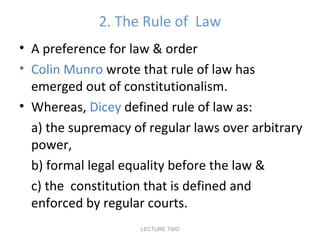2 constitutionalism lecture | PPT