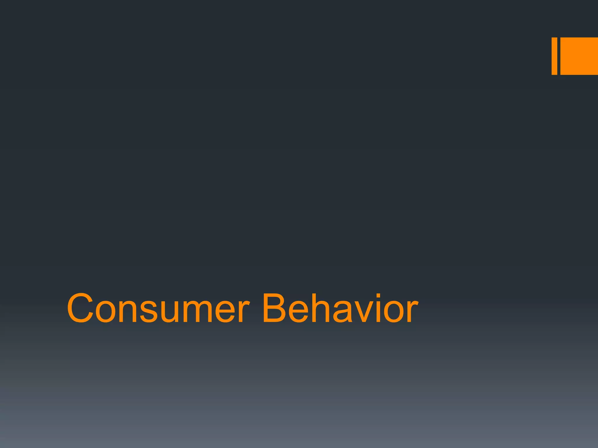 consumer behavior | PDF