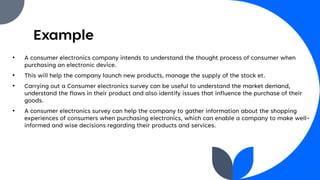 Consumer research and in depth interview | PPT