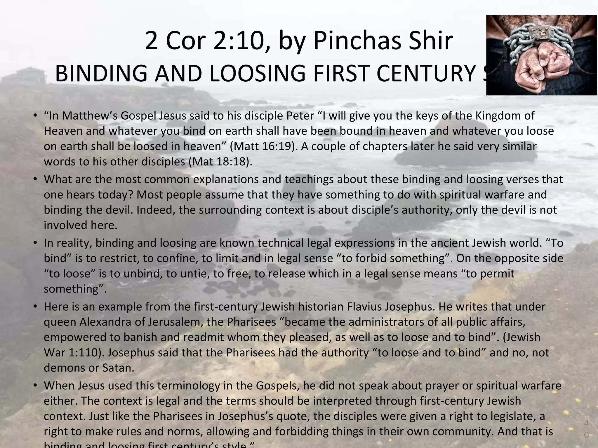 2 Corinthians 10, Meekness; Just Wars; Our Weapons; Because You Prayed ...