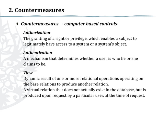 2 countermeasures | PPTX