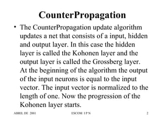 Counterpropagation NETWORK | PPT