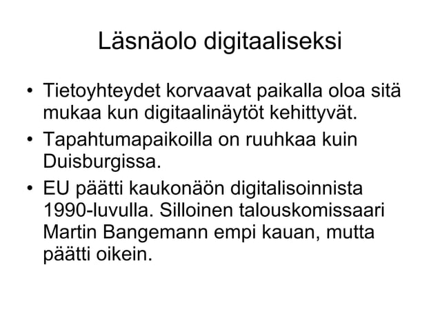 Megapolis 2025: Pekka Rytilä: Liikenteen trendit | PPT