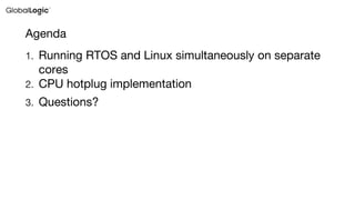 “Linux Kernel CPU Hotplug in the Multicore System” | PPTX