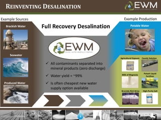 El Paso Full Recovery Desalination Project - Craig Pedersen and Paul ...