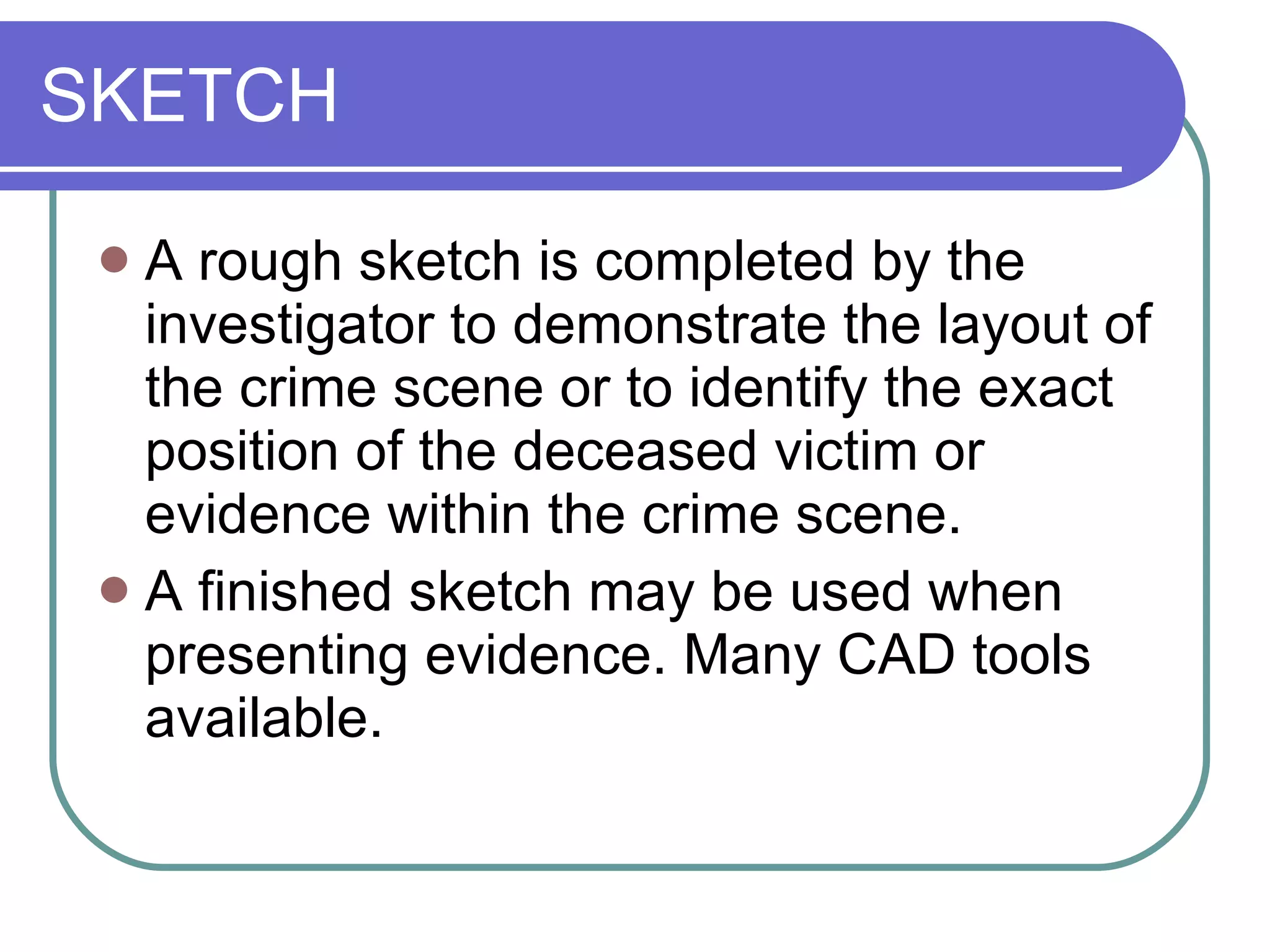 Crime Scene Protocols | PPT